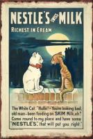 China Vintage Metal Sign for Indoor and Outdoor with Weatherproof and Lightweight Material for sale