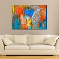 China Unframed Handmade Oil Nature Abstract Canvas Paintings For Livingroom Unique Home Decorative for sale