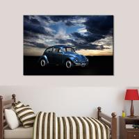 China Multicolored Modern Abstract Landscape Canvas Painting Hand painted Unframed Wall Art for sale