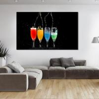 China Modern Canvas Painting Hand painted Unframed Wall Art For Wall Decoration for sale