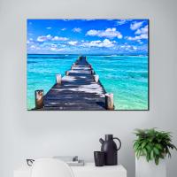 China Handcrafted Multicolor Landscape Oil Painting On Canvas With Different Images Home Decoration for sale