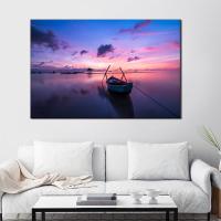 China Handcrafted Multicolor Landscape Canvas Prints / Oil Painting For Home Decor for sale