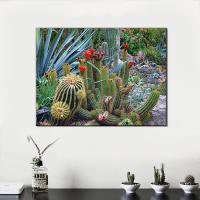 China Green Plants Canvas Prints Wall Decoration Different Images Handmade Oil Painting Canvas Prints For Wall Decoration for sale
