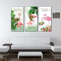 China Canvas Prints Wooden Frame Wall Decoration Three Panels Popular Home Decor Products Minimalist Modern Design for sale