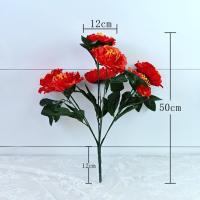 China Durable Artificial Flowers Red Rose Flowers for Home Decoration Long-lasting and Beautiful for sale