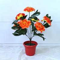 China Durable Artificial Flowers Red Rose Flowers for Home Decoration Long-lasting and Beautiful for sale