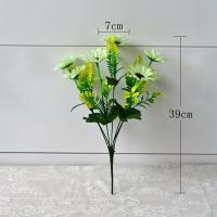 China Durable Artificial Flowers Long-Lasting And Beautiful Daisy Plastic Flowers With Different Colors for sale