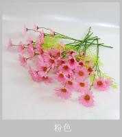 China Small Daisy Indoor and Outdoor Decor Flowers Long Term Artificial Flowers For Wedding Party Decoration Silk Flower Stems for sale