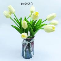 China PU Tulip Enduring Flower Plastic Flower For Home Decoration Large Quantity Supplier for sale