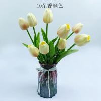 China PU Tulip Enduring Flower Plastic Flower For Home Decoration Large Quantity Supplier for sale