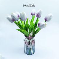 China PU Tulip Enduring Flower Plastic Flower For Home Decoration Large Quantity Supplier for sale