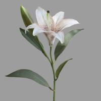 China Best Sales Popular Artificial Flowers Big Size Lily Flowers In White Yellow Or Other Colors event Decor for sale