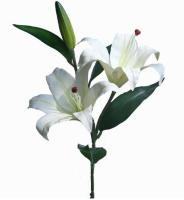 China Best Sales Popular Artificial Flowers Big Size Lily Flowers In White Yellow Or Other Colors event Decor for sale