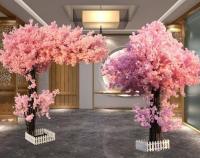 China Popular Artificial Flower For Event Decor Cherry Blossoms In Pink Color Best Sales for sale