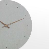 China Simple And Nature Design Mdf Silent Wall Clock Wall Decration Large Size Wall Clock for sale