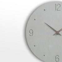 China Simple And Nature Design Mdf Silent Wall Clock Wall Decration Large Size Wall Clock for sale