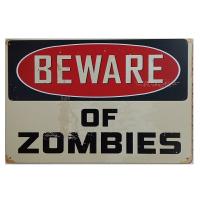 China Welcome Tin Sign Door Open Close Metal Signs For Hotel Bar Pub Cafe Garage Wall Or Door Decor 30*20cm for sale