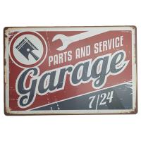 China Vintage Round Tin Sign, Metal Tin Signs Home Wall Decor, Metal Sign 3D Wall Decor Metal Plaque for sale