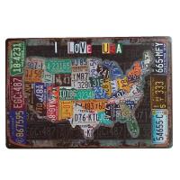 China Movie pop stars figurative Tin Sign,Bar Pub Home Wall Decor Retro Metal Art Poster, Metal Plate Plaques for sale