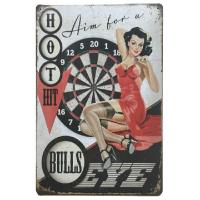 China Black and white theme Tin Signs ,Metal Vintage Poster Wall Plaque Bar Club Pub Hotel Garden Kitchen Decor Christmas for sale