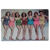 China Premium Character design Tin Signs, Rectangular Metal Advertising Tin Sign For Poster Wall for sale