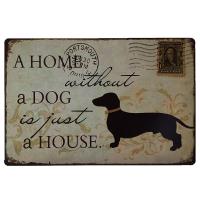 China China Wholesale Wall Decoration Custom Size Vintage Metal Poster ,Tin Signs for sale