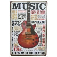 China Factory Price Custom Design Tin Signs, Vintage Printed Metal Sign For Home Decor for sale