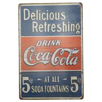 China Vintage Metal Tin Sign , Wall Plaque Poster, Motorcycle Sign for Cafe Bar Pub Beer Club Wall for sale