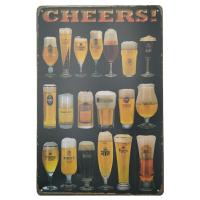 China Vintage Metal Tin Sign , Wall Plaque Poster, Motorcycle Sign for Cafe Bar Pub Beer Club Wall for sale