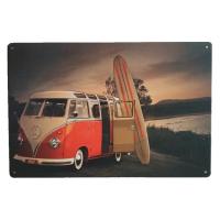 China Metal wall art Metal sign ,2024 metal Car sign ,vintage style poster sign for advertising for sale