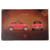China Metal wall art Metal sign ,2024 metal Car sign ,vintage style poster sign for advertising for sale