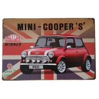 China Metal wall art Metal sign ,2024 metal Car sign ,vintage style poster sign for advertising for sale