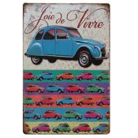 China Retro,Vintage,Rusted Metal Sign Tin Poster Home Decor Wall Art 20*30cm for sale
