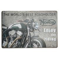 China Popular cheap custom size square classic car plate wall decoration vintage metal sign old tin signs for sale