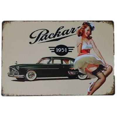 China Wholesale Retro Motorcycle Sign, Antique Poster Bar Pub Poster Plaque, Wall Art Tin Sign Plate for sale