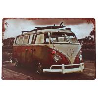 China Wholesale Custom Iron Poster, Advertisement Retro Metal Sign, Vintage Style Metal Tin Sign For Bar Wall Decoration for sale