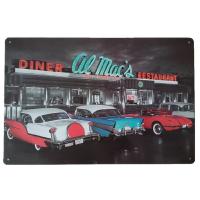 China Wholesale Custom Iron Poster, Advertisement Retro Metal Sign, Vintage Style Metal Tin Sign For Bar Wall Decoration for sale