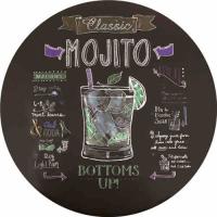 China motorcycle Bar Decorative Metal Signs, Wall Art Painting Tin Sign, Round 30cm Tin Poster for sale
