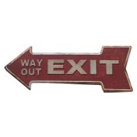 China Arrow Vintage Wall Arts for Club/Restaurant, Beer Metal Tin Poster, Retro Beverage Tin Sign for sale