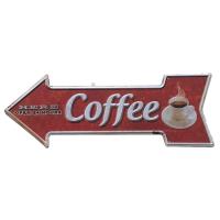China Arrow Vintage Wall Arts for Club/Restaurant, Beer Metal Tin Poster, Retro Beverage Tin Sign for sale