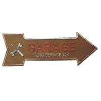 China Arrow Shape Custom Made Metal Poster,Vintage Tin Sign,Metal Wall Poster Safe Sign for sale