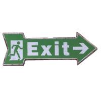 China Arrow Shape Vintage cake Metal Tin Signs, Plaque Poster For Bar Club Wall OEM for sale