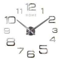 China Arabic Digital Large Vintage Style Wall Clocks Acrylic Mirror Decorative Wall Clocks For Living Room for sale