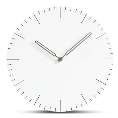 China 30cm Modern Wall Clock Nordic Wooden Wall Clock for sale