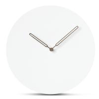China 12 Inch Custom Wall Clock Creative MDF Wood House Wall Clocks for sale