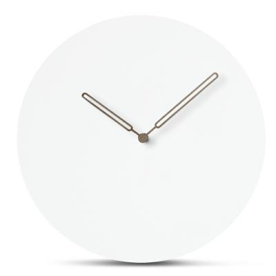 China 12 Inch Custom Wall Clock Creative MDF Wood House Wall Clocks for sale