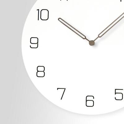 China European Design Large Elegant Wall Clocks Simple Modern Round Wall Art Clocks for sale