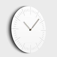 China 30cm Creative Wooden Wall Clock Round Unique Modern Wall Clocks for sale