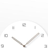 China Silent Large Hanging Wall Clock European Creative MDF Wooden Wall Clock for sale