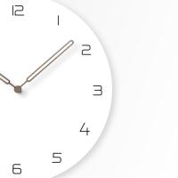China Silent Large Hanging Wall Clock European Creative MDF Wooden Wall Clock for sale